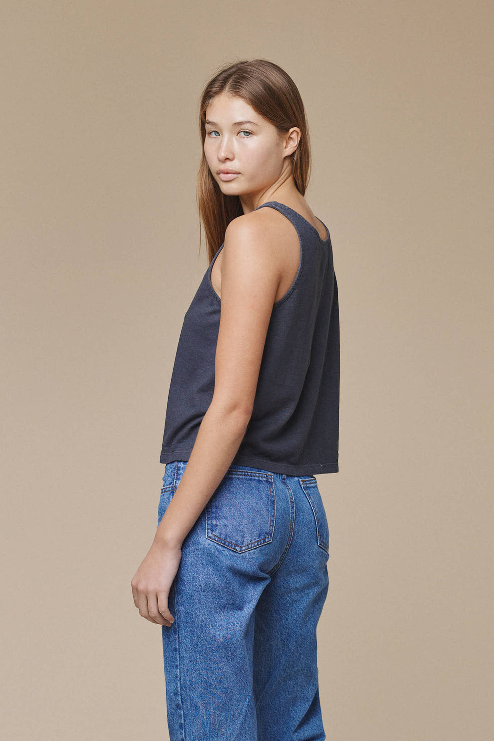 Cropped Hemp Tank Top | Jungmaven Hemp Clothing