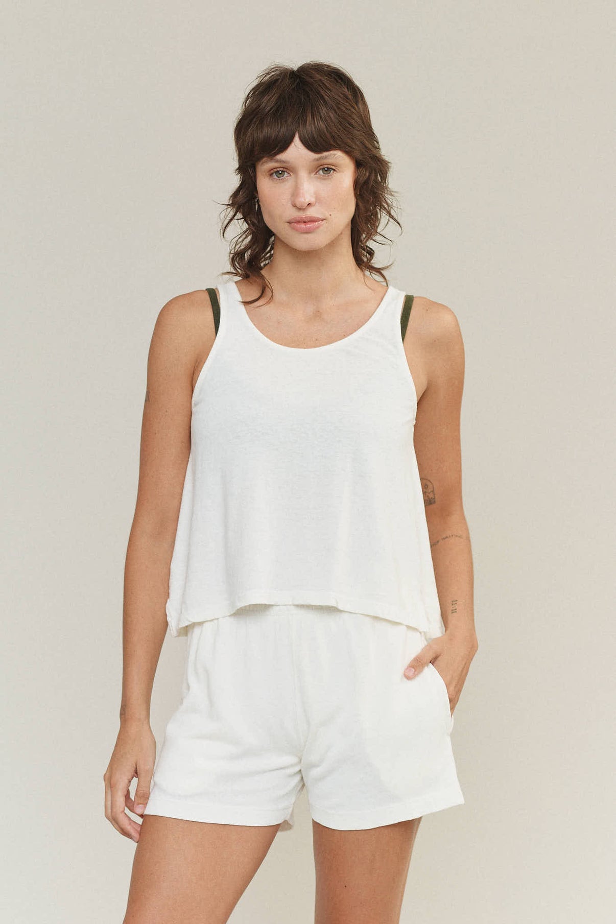 Cropped Hemp Tank Top | Jungmaven Hemp Clothing