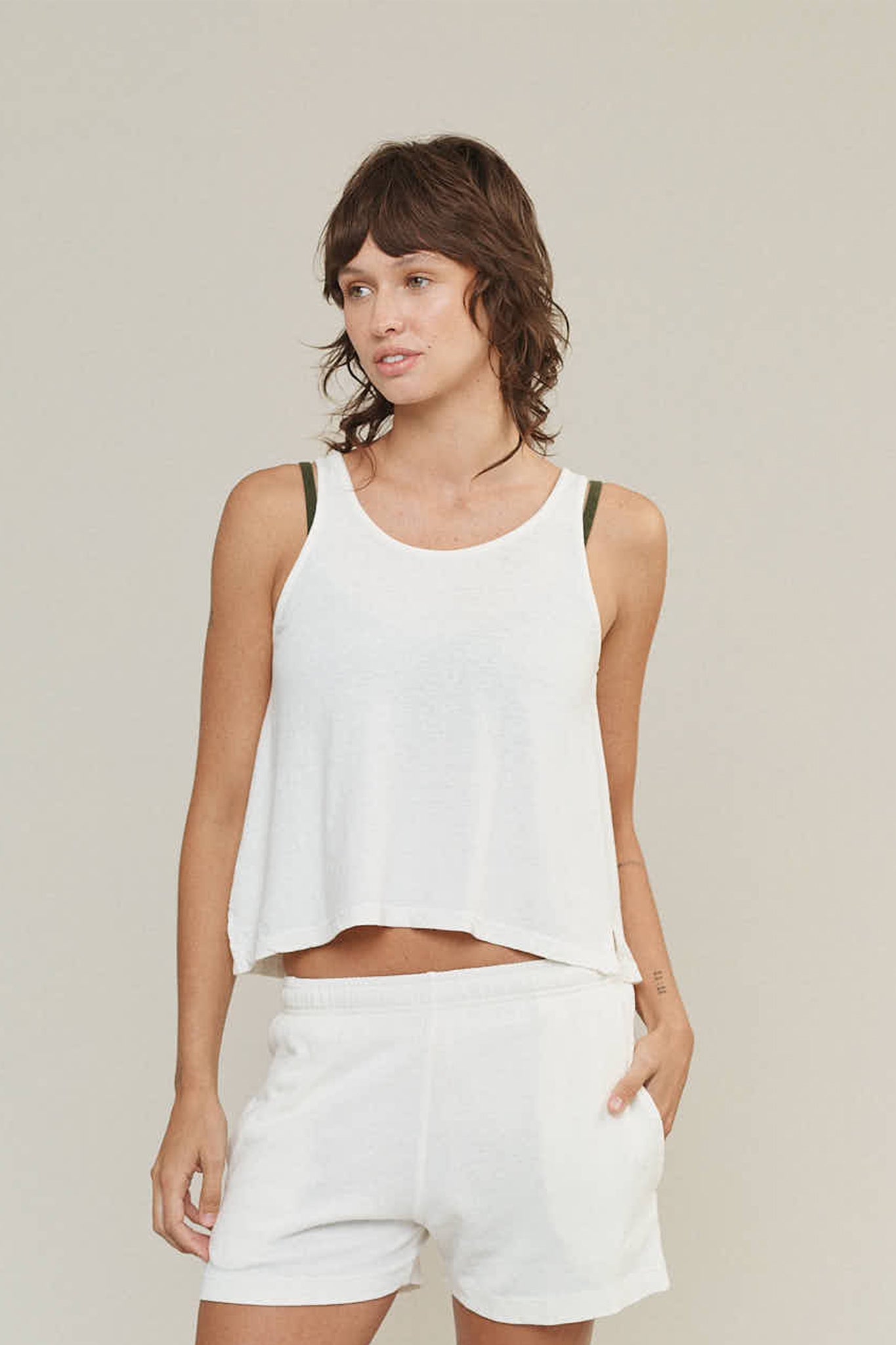 Cropped Hemp Tank Top | Jungmaven Hemp Clothing
