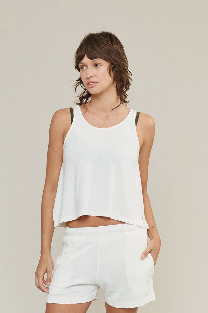 Cropped Hemp Tank Top | Jungmaven Hemp Clothing
