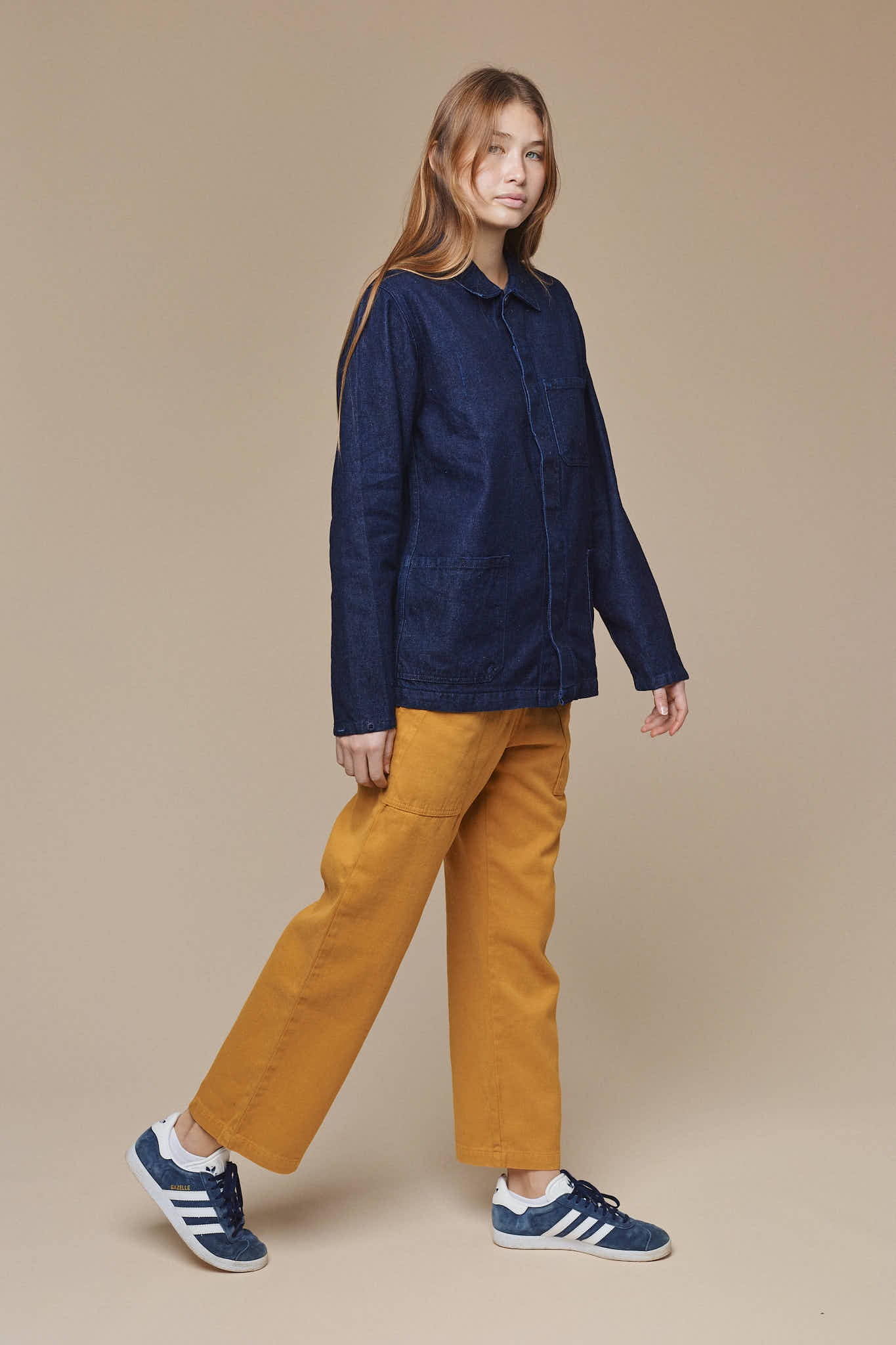 Denim Olympic Jacket | Jungmaven Hemp Clothing & Accessories - USA Made